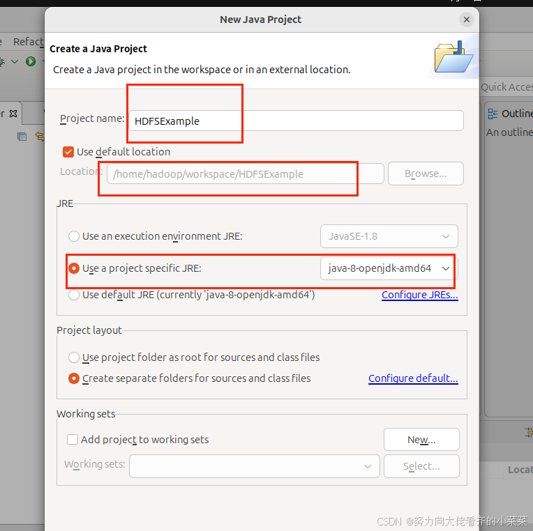 利用Web界面管理HDFS/在Ubuntu中安装Eclipse-CSDN博客
