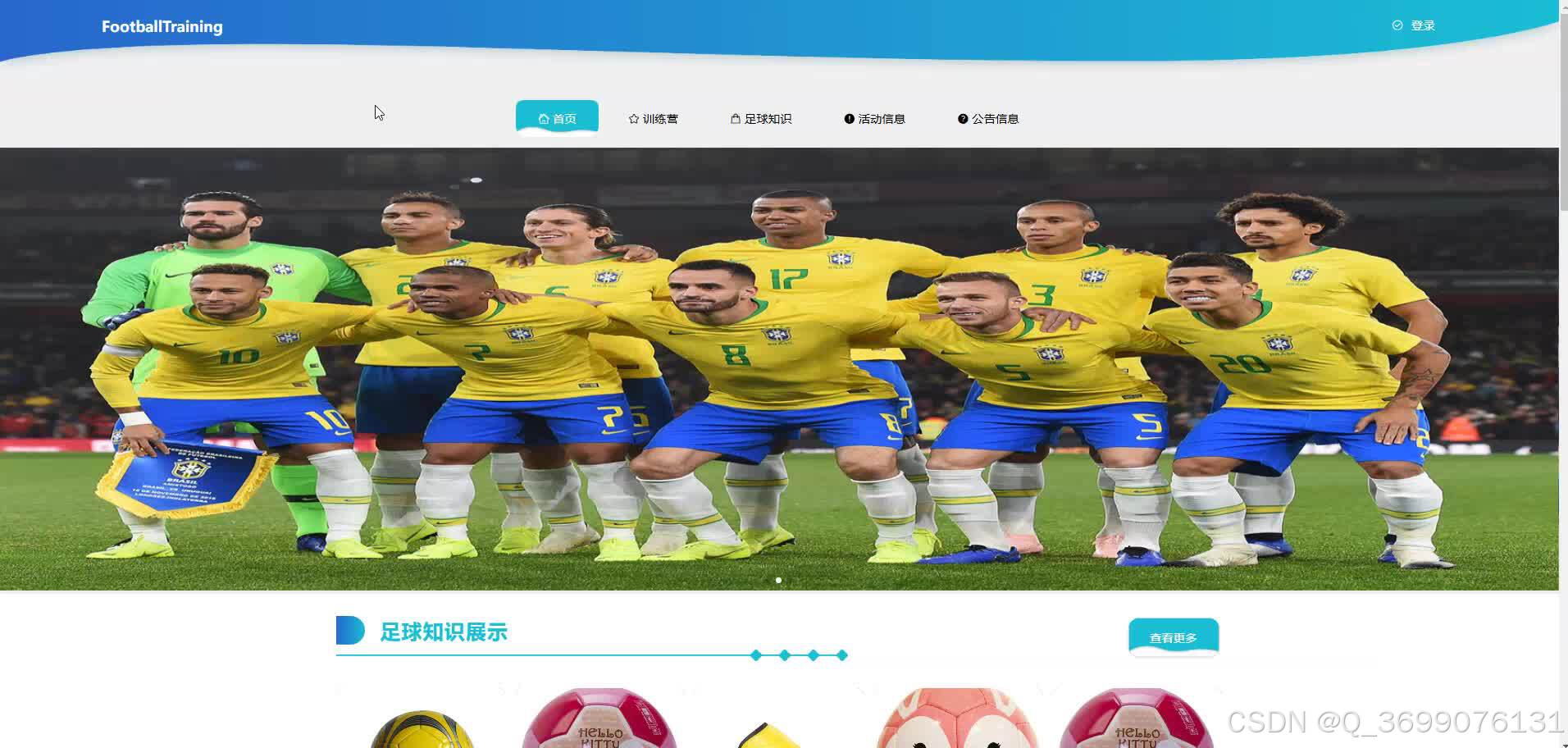 基于SpringBoot的足球训练营系统(源码+lw+部署文档+讲解等)-CSDN博客