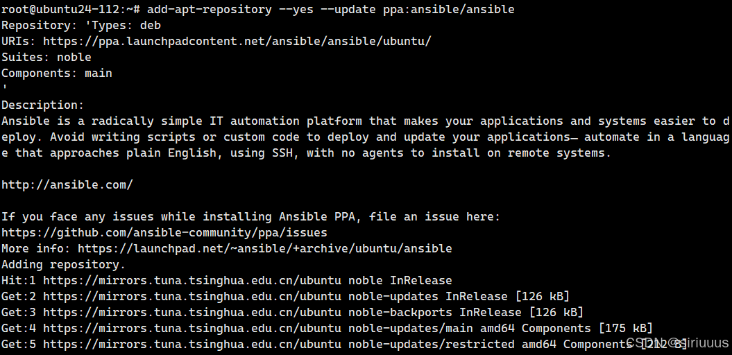 Linux Ansible Playbook 简单实践-CSDN博客