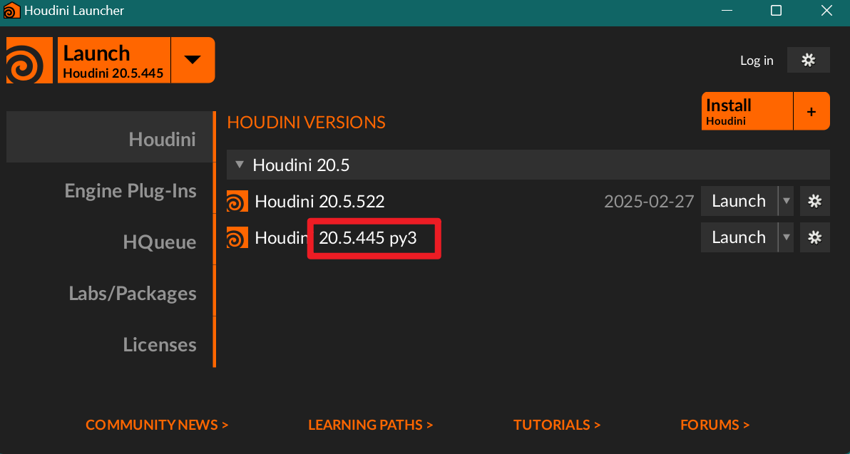 Houdini导入unity3d教程超详细版本（含报错解决）_unity houdini-CSDN博客