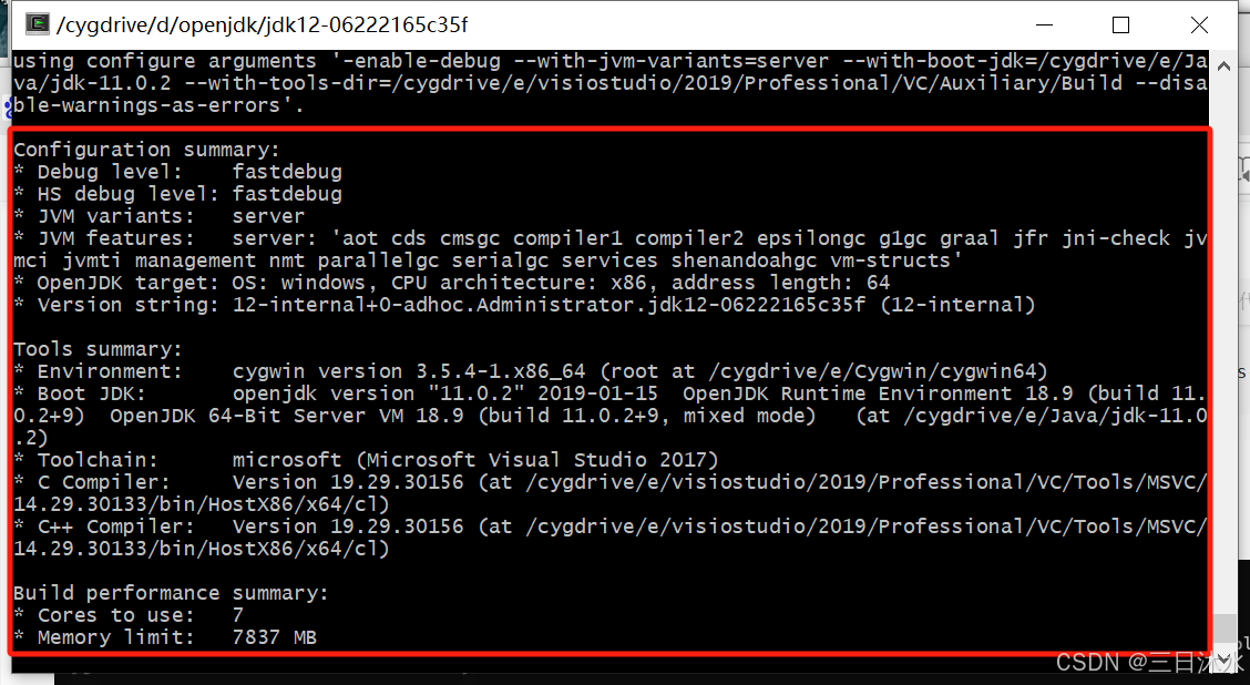 Windows10 环境下编译 Openjdk12源码win环境下编译openjdk Csdn博客
