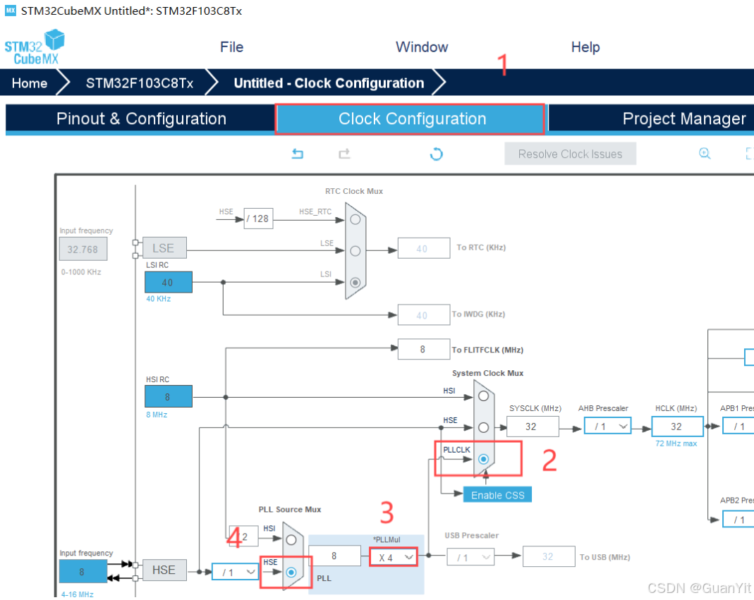 基于HAL库的stm32f103c8t6 串口通信实验_stm32f103c8t6 hal库教程-CSDN博客