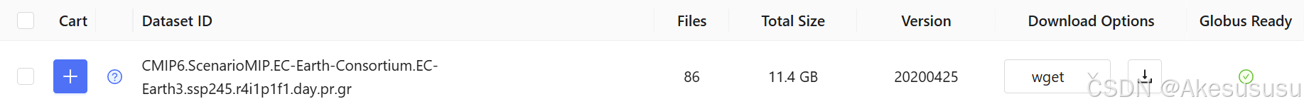 CMIP6学习笔记（数据下载-网页单个下载）_cmip6数据下载-CSDN博客