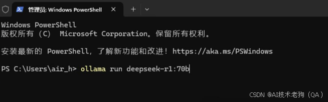 手把手教你windows本地机器部署Deepseek_verifying sha256 digest-CSDN博客