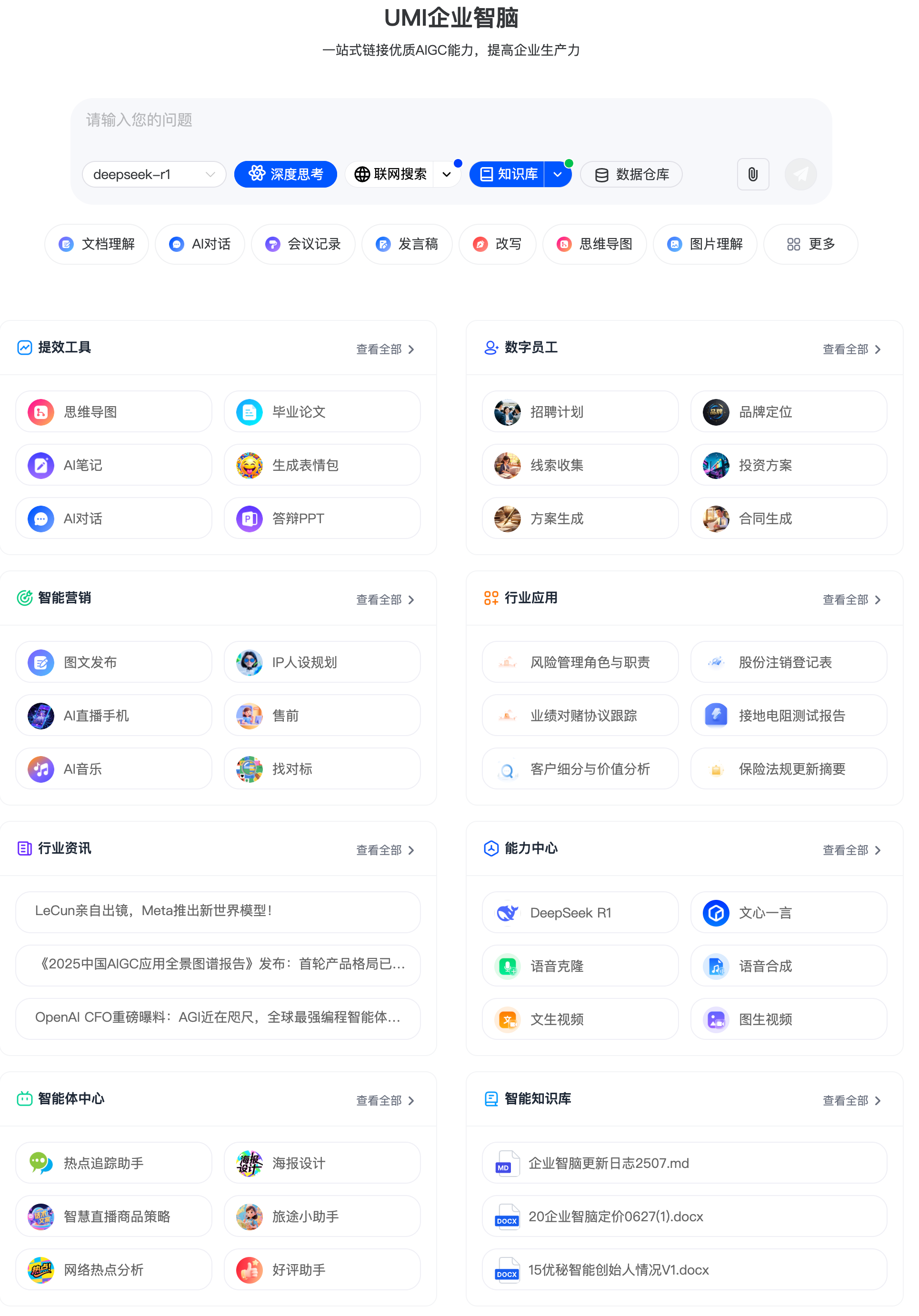 UMI企业智脑再进化！优秘智能UMI AIGC SaaS 1.2.4版本发布，开启企业智能化新纪元-CSDN博客