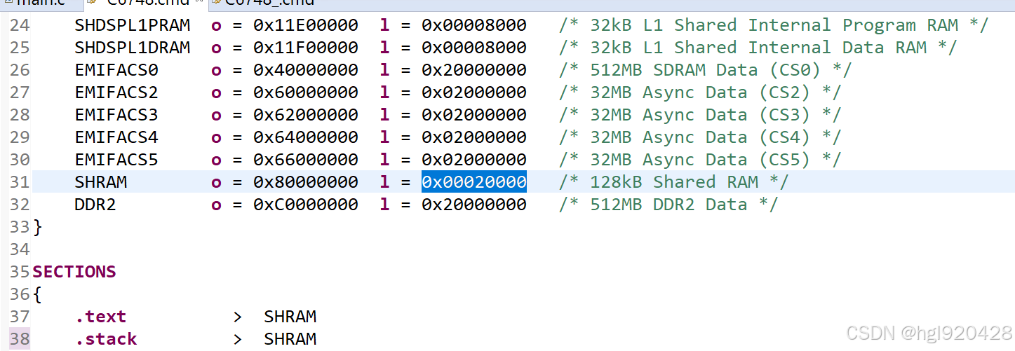 TI DSP 局部变量数组大导致程序跑飞 TMS320C6748 CCS_dsp定义大数组程序跑飞-CSDN博客