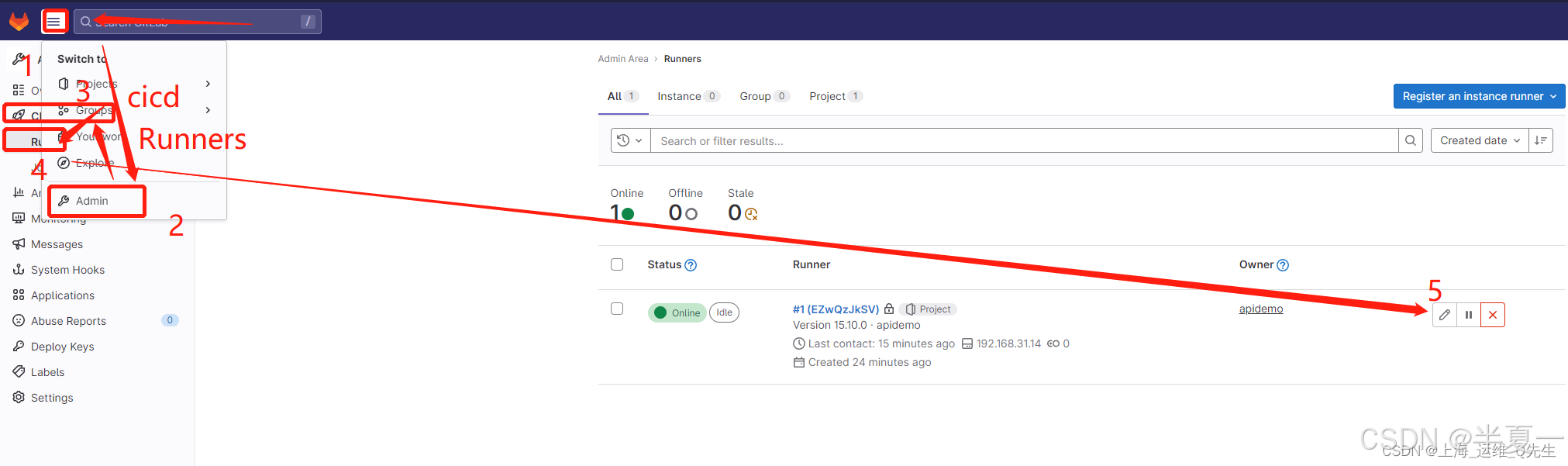 Gitops 2 Argocd和gitlab Runner安装配置argocd Install Csdn博客