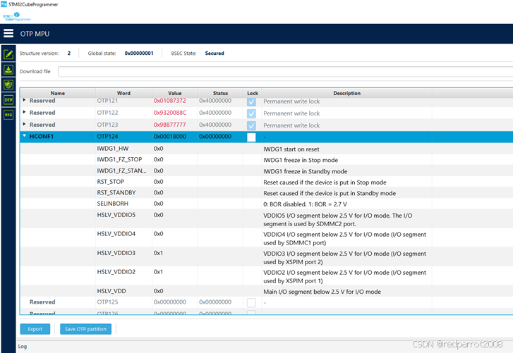 如何对 STM32N6 的一次性可编程（OTP）熔丝位进行编程_stm32 otp-CSDN博客