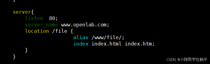 使用nginx搭建一个网站_nginx 配置网站-CSDN博客