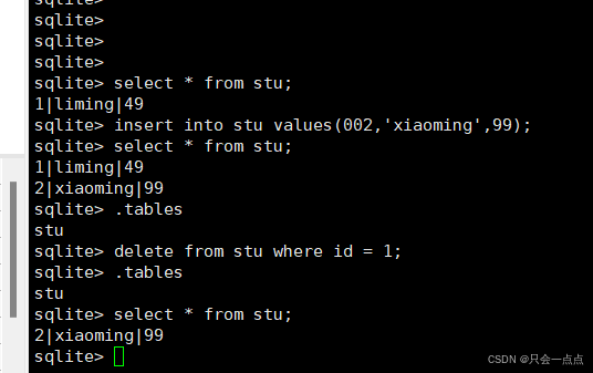 Sqlite数据库的学习_sqllite-CSDN博客