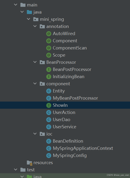 实现spring机制——mini-spring_minispring-CSDN博客