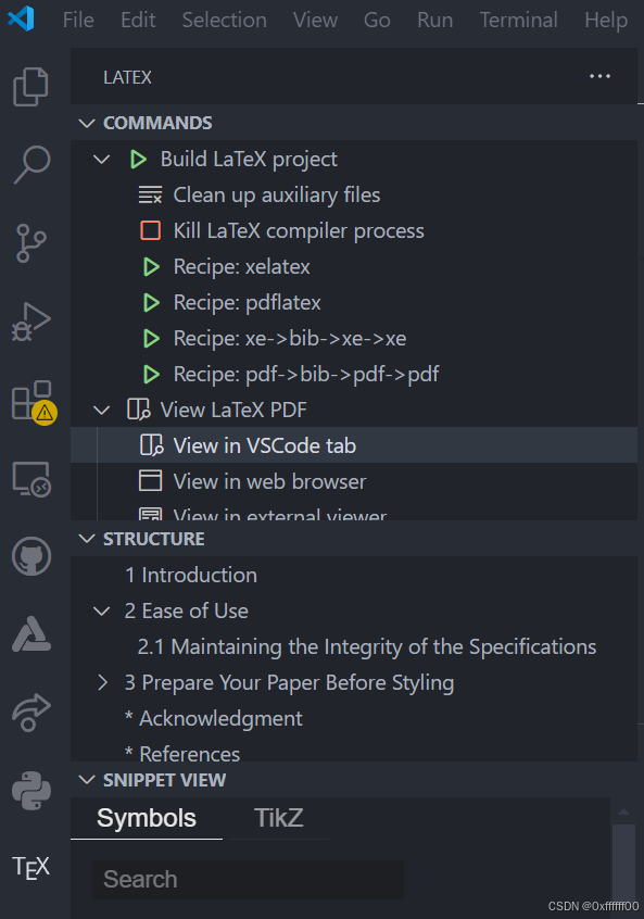 在vscode本地使用ctex_vscode ctex-CSDN博客