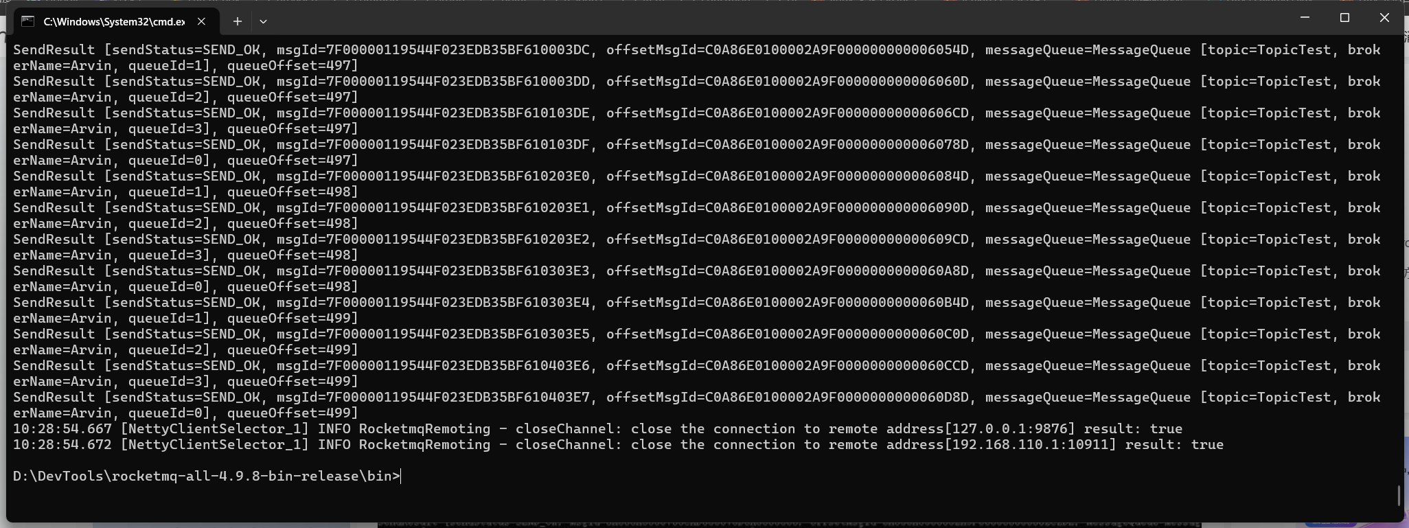 RocketMQ安装（Windows环境）_rocketmq windows 可视化操作界面-CSDN博客
