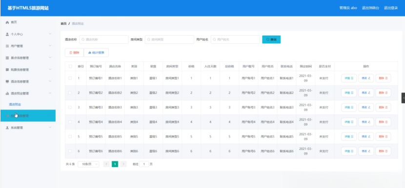 Django计算机毕业设计基于HTML5旅游网站（程序+lw）Python-CSDN博客