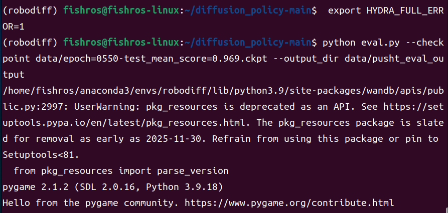 配置diffusion policy并测试和训练 pushT demo模型_github diffusion policy-CSDN博客