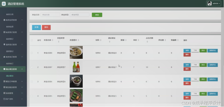 计算机毕业设计springboot酒店管理系统 基于spring Boot的酒店信息化管理平台开发 Spring Boot架构下的酒店综合管理