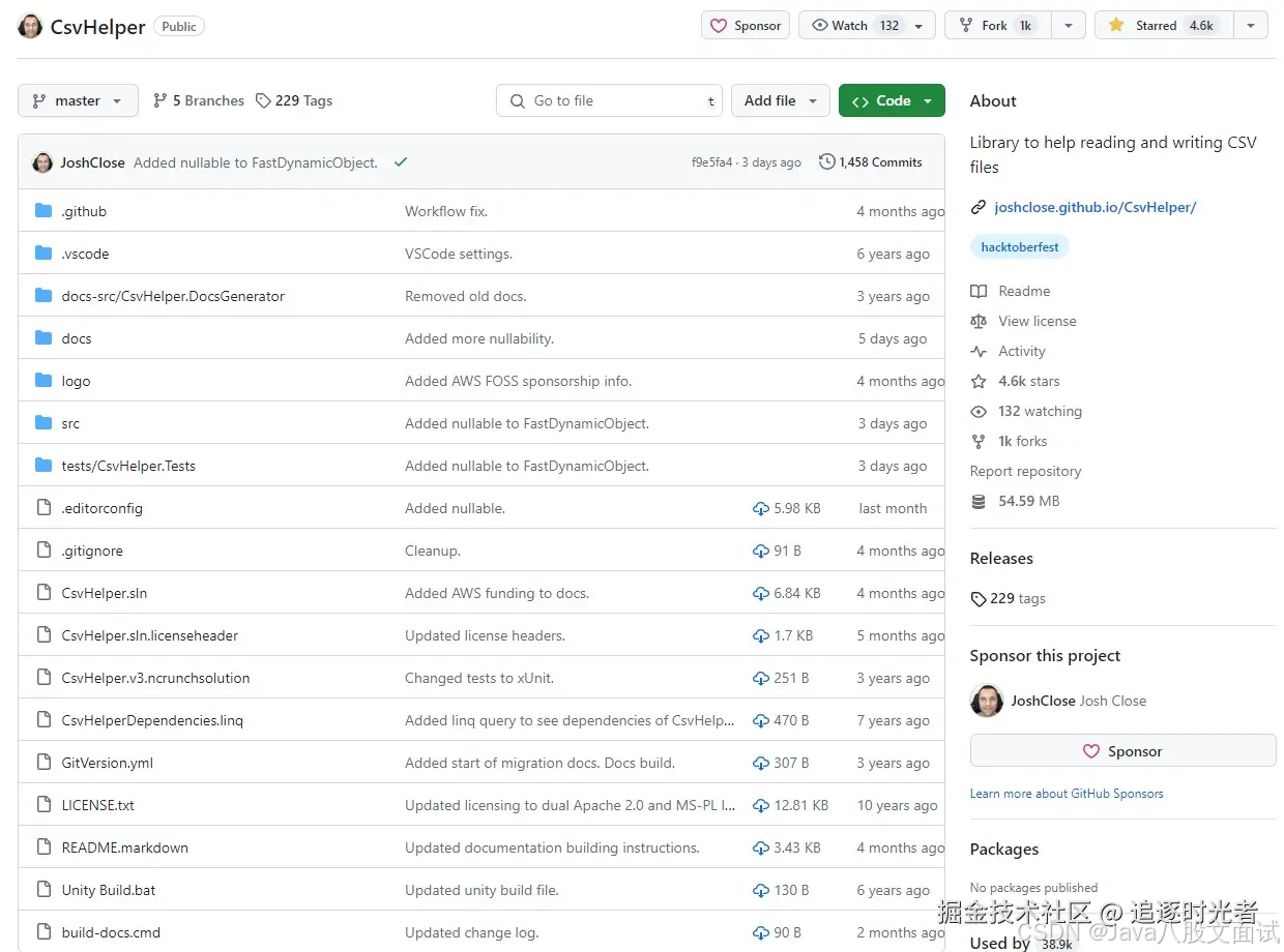 .NET使用CsvHelper快速读取和写入CSV文件_wpf读.csv文件-CSDN博客