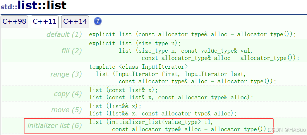 【C++11】学习C++就看这篇---＞列表初始化、initializer_list、decltype、default/delete-CSDN博客