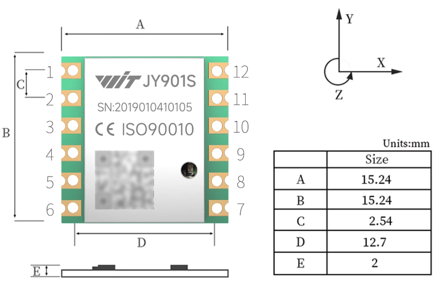 Arduino 读取 JY901 传感器项目全解析（硬件 + 软件 + 调试）-CSDN博客