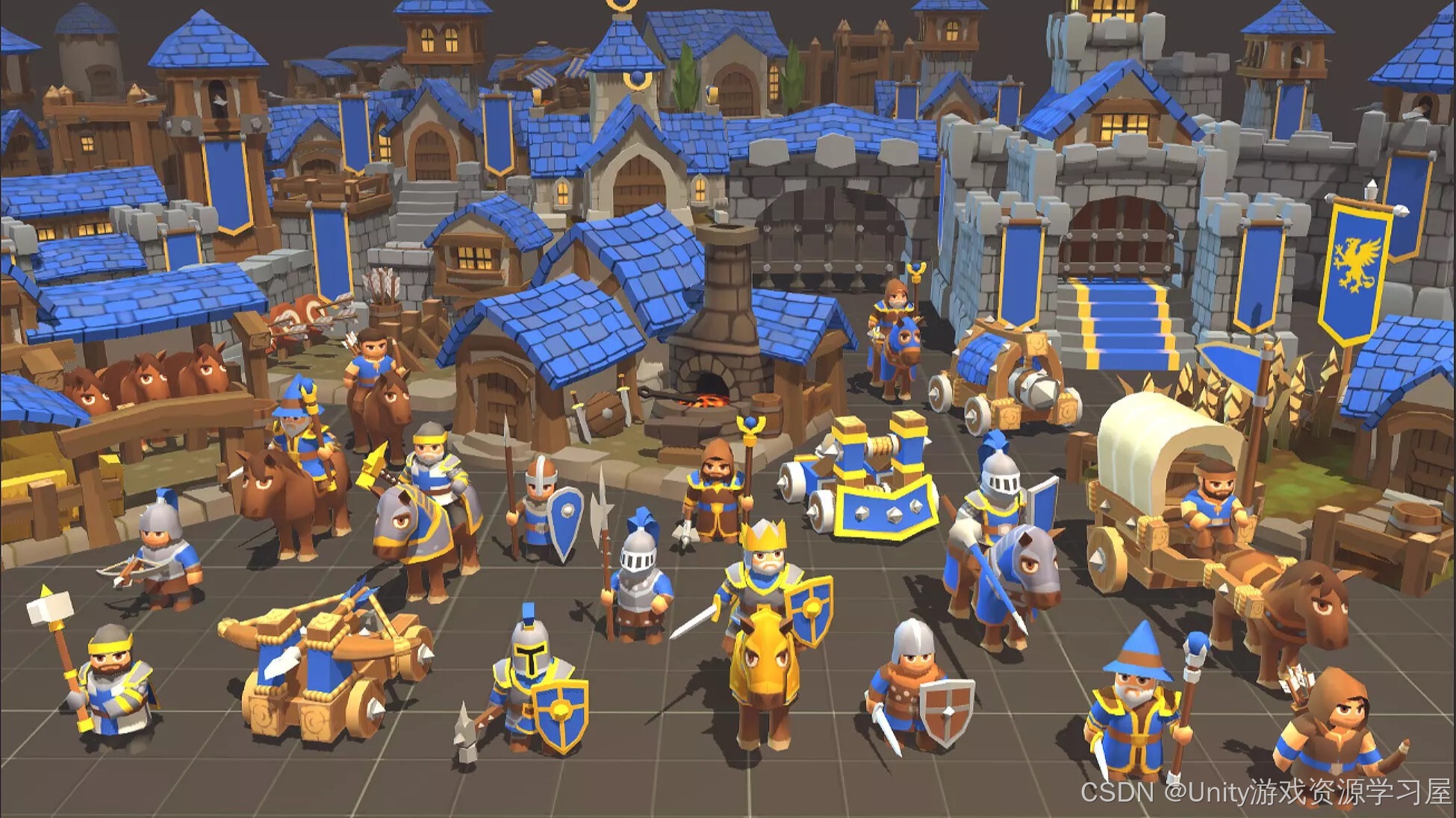 【Unity RTS资源包】Toony Tiny RTS Set_unity toony tiny rts set 下载-CSDN博客