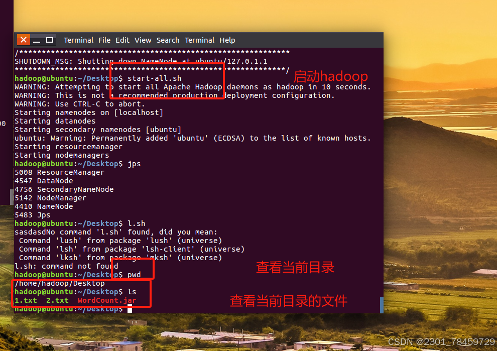 hadoop 大数据实验_java drowcorp实验-CSDN博客