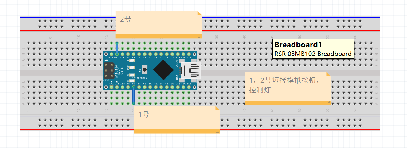 Arduino 项目：使用跳线控制 LED 开关_arduino d2-CSDN博客