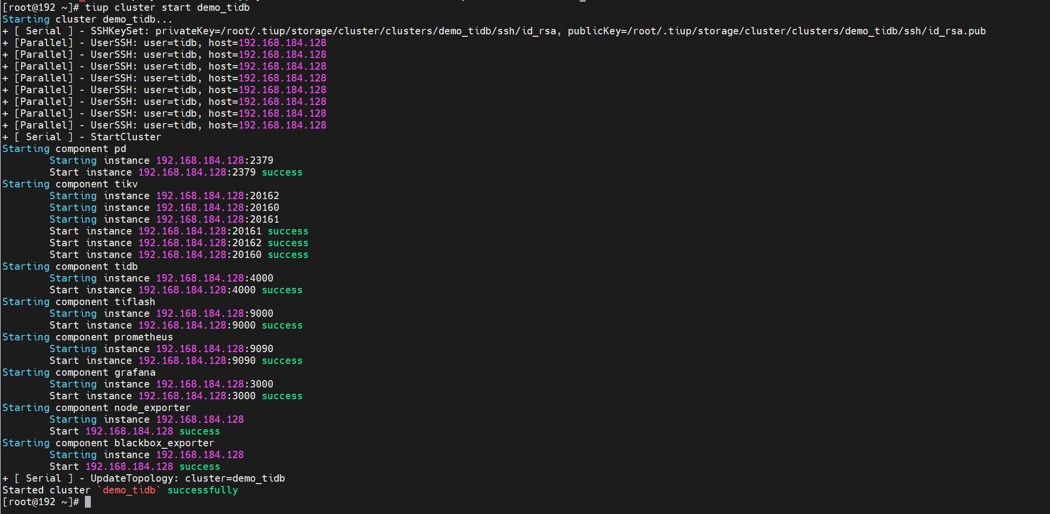 TiDB【快速体验安装篇】04：TiDB【单机模拟部署生产环境集群】【离线】安装部署_tidb单机部署-CSDN博客
