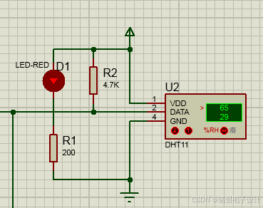 基于51单片机温湿度采集数码管手机app显示+源代码程序+proteus仿真+dht11温湿度传感器+esp8266串口通讯_单片机_weixin_41024363-讯飞AI开发者社区