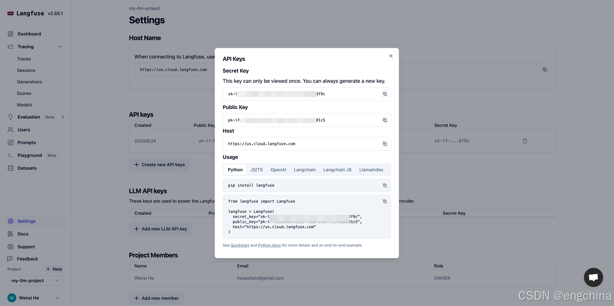 Dify 集成 Langfuse_dify langfuse-CSDN博客
