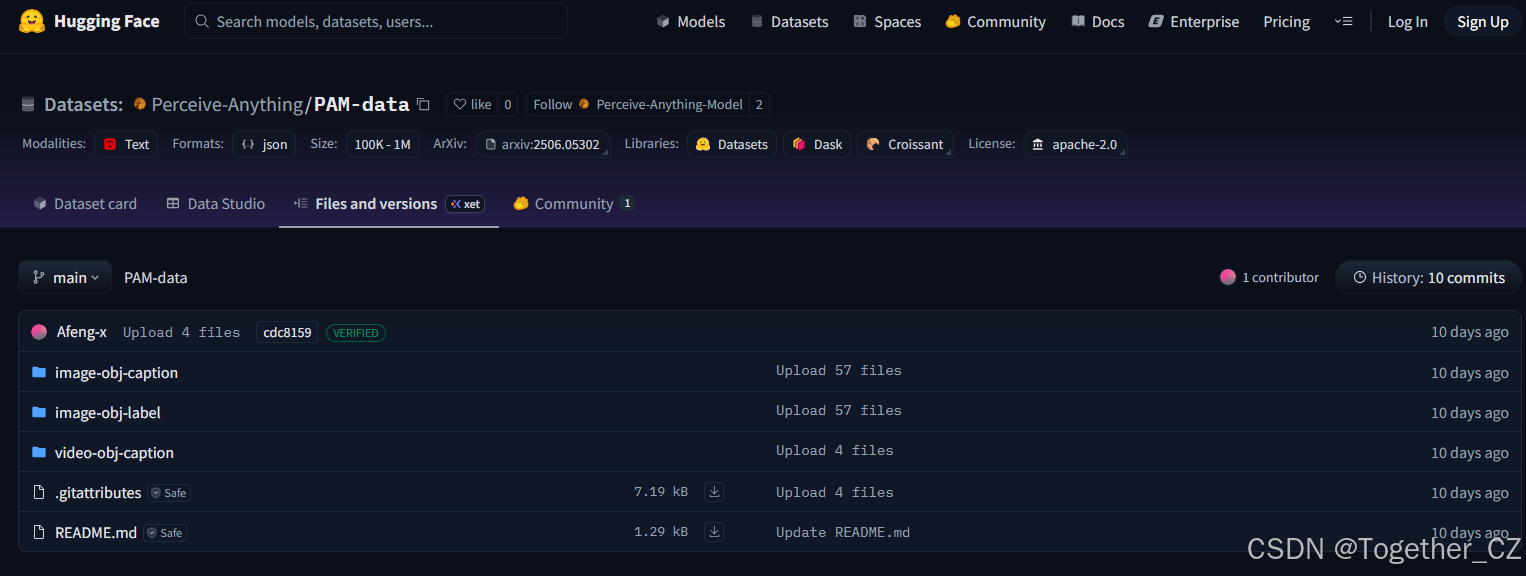PAM：Perceive Anything: Recognize, Explain, Caption, and Segment Anything in Images and Videos感知 ...