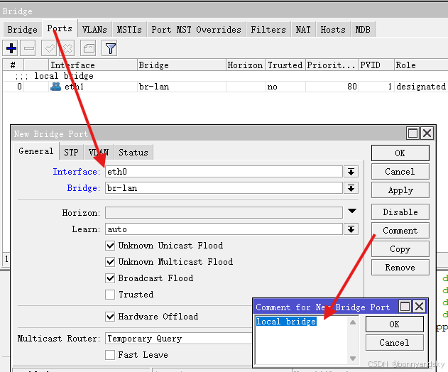 X86 RouterOS 7.18 设置笔记二：网络基础设置(IPV4)_routeros 7.18 nxdomain-CSDN博客