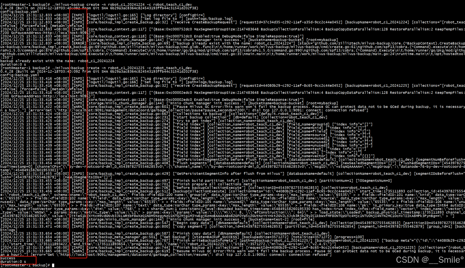 基于 milvus-backup 的 milvus 数据迁移_milvus数据迁移-CSDN博客