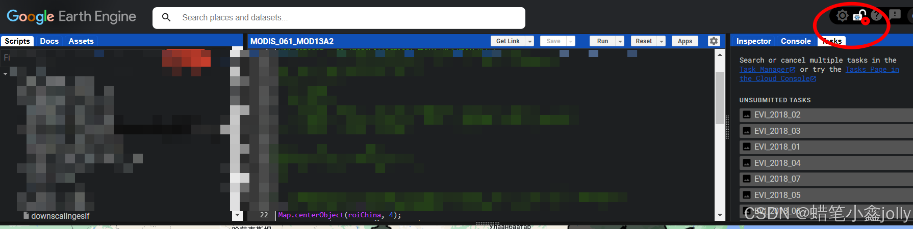 推荐一个在GEE中一键运行所有任务的插件_gee引擎插件-CSDN博客