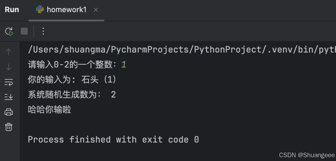 Python学习——条件判断之猜拳游戏（坚持学python的第2天）python判断游戏 Csdn博客