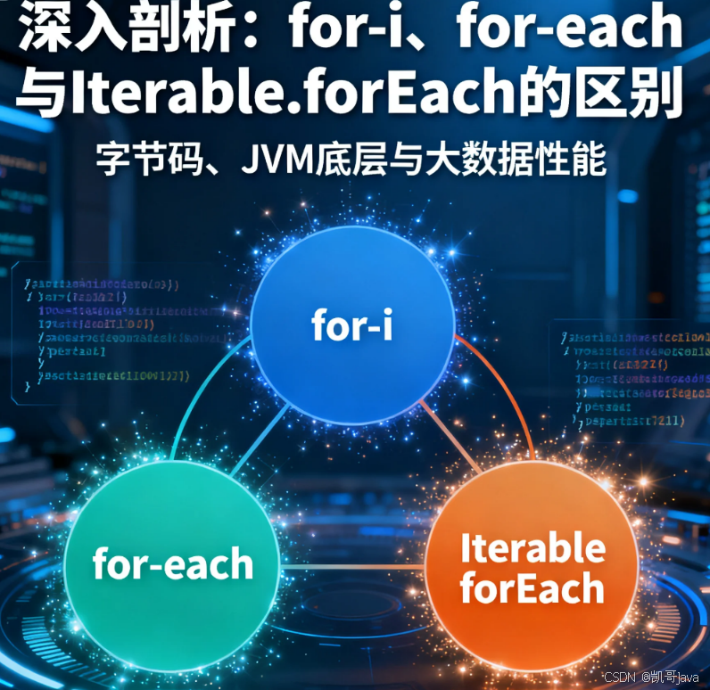 深入剖析 Java 循环方式：for - i、for - each 与 Iterable.forEach_java fori foreach-CSDN博客