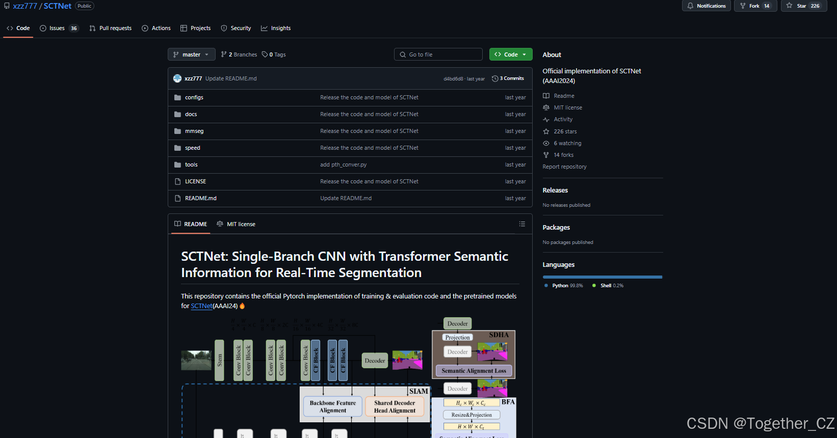 SCTNet:Single-Branch CNN with Transformer Semantic Information forReal-Time Segmentation单分支CNN实时 ...
