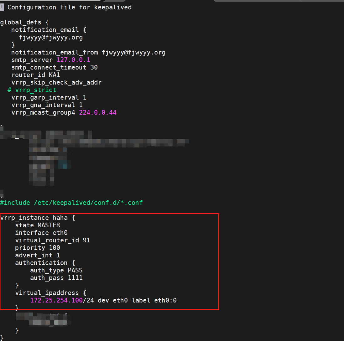 高可用集群keepalived-CSDN博客