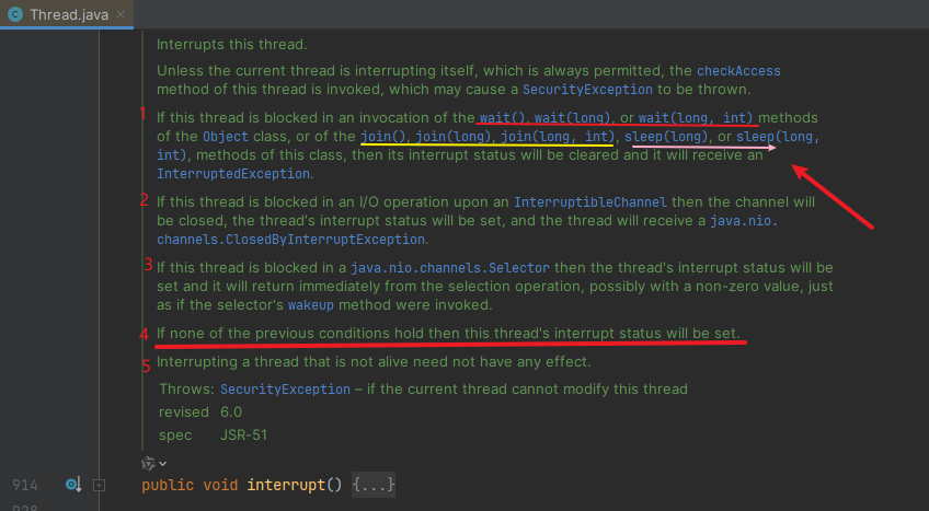 java高并发------interrupt相关_java interrupt-CSDN博客
