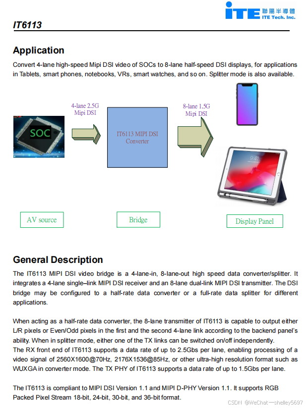 IT6113FN/DW IT6113FN ITE 联阳 转换器分配器芯片_ite it6113-CSDN博客