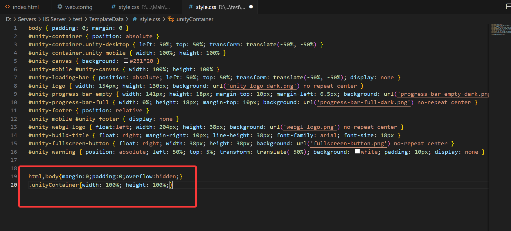 Unity发布Webgl自适应浏览器窗口_unity webgl-CSDN博客