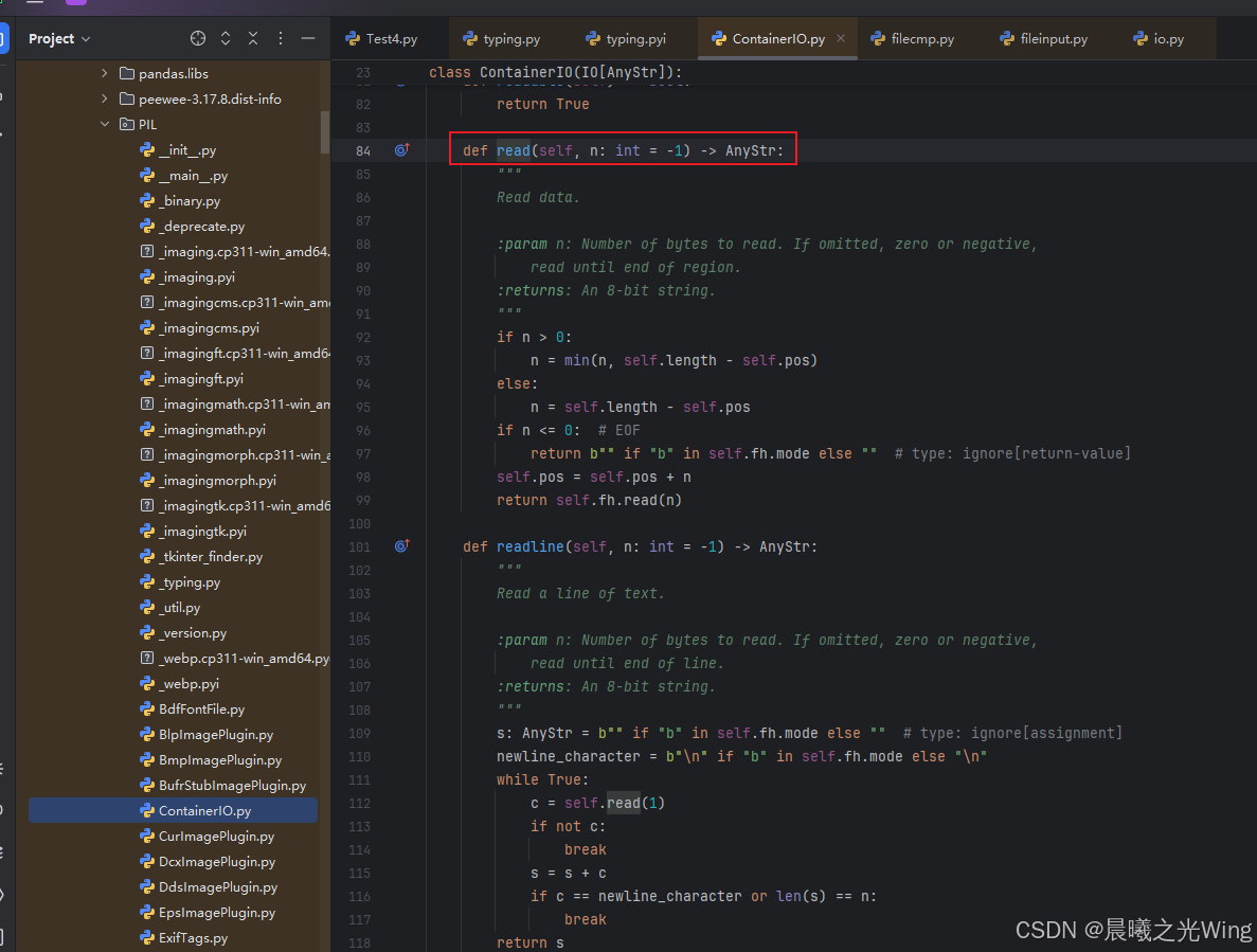 【Python】file.read()查找源码之旅_python while file.read-CSDN博客