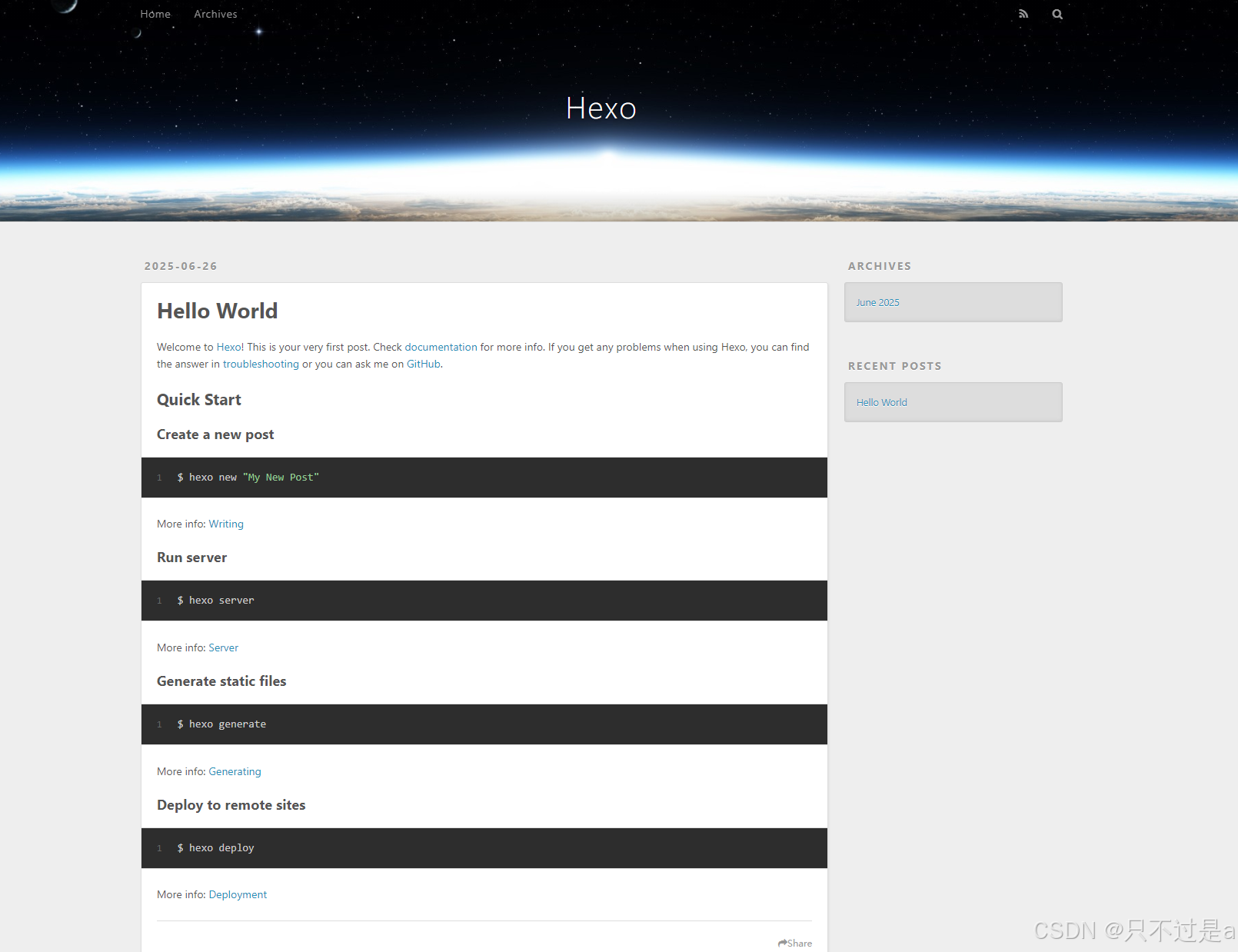 HEXO发布报错TypeError: tokens.at is not a function解决方法_为什么有些浏览器会报tokens.at is not function是什么原因-CSDN博客