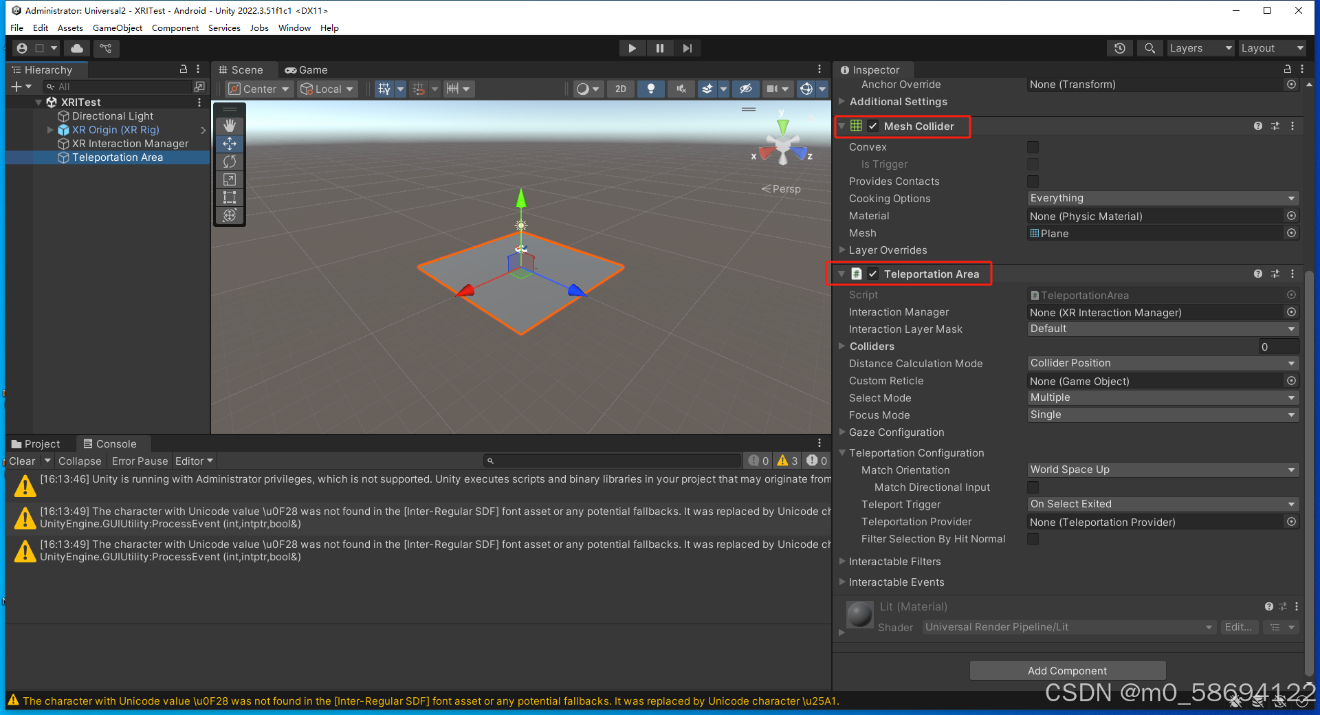 XR Interaction Toolkit3.0教程-CSDN博客