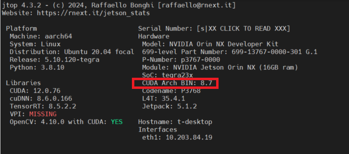 jetson Orin NX适配 yolov5 及相关问题_nvidia orin nx配置cuda-CSDN博客