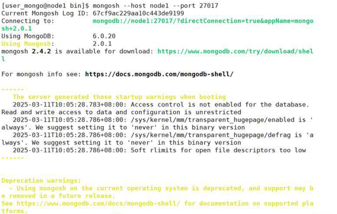 MongoDB副本集部署完整教程_mongodb 副本集部署-CSDN博客