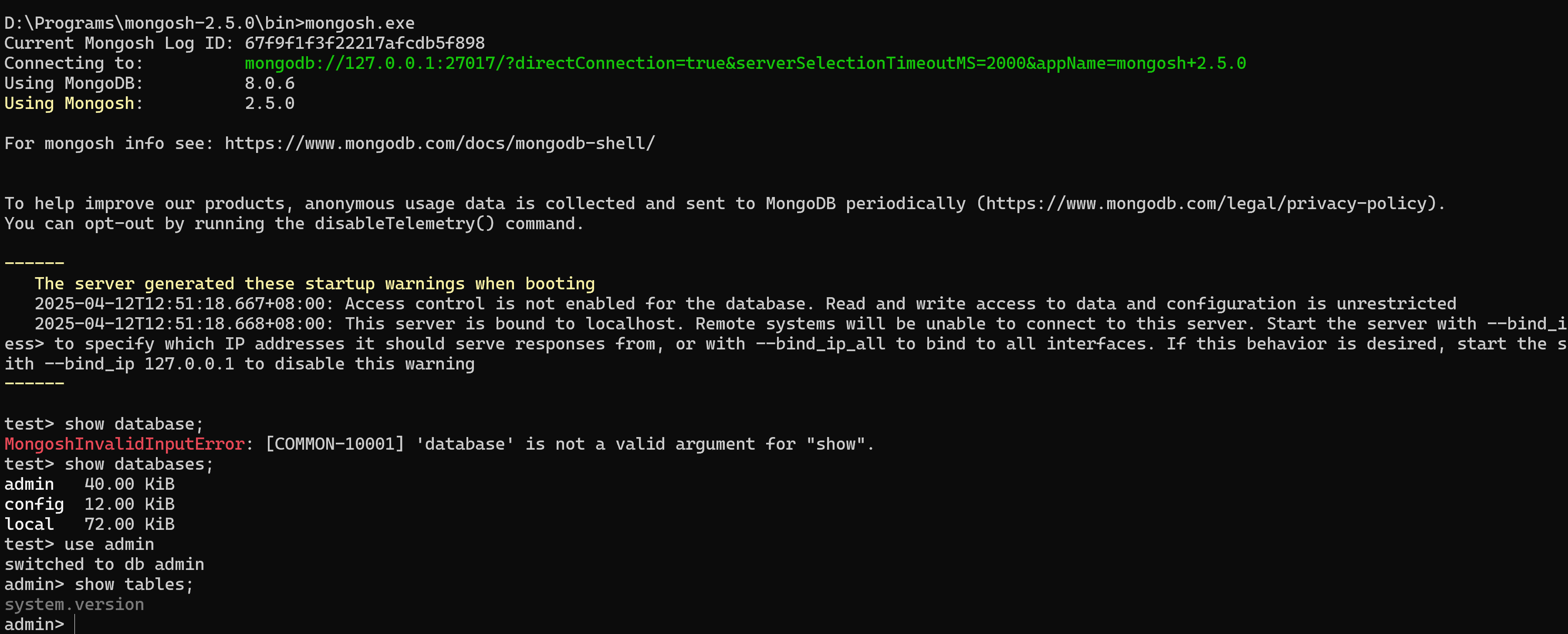 使用 Zip 文件在Windows上安装MongoDB Community_windows 安装zip版本 mongodb8-CSDN博客