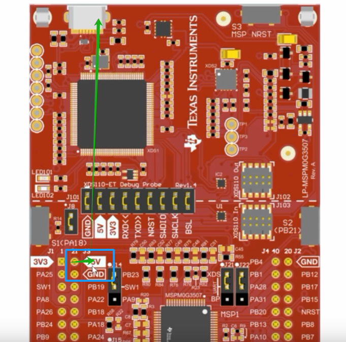 MSPM0开发学习笔记：MSPM0G3507 LaunchPad外部供电_mspm0g3507供电-CSDN博客