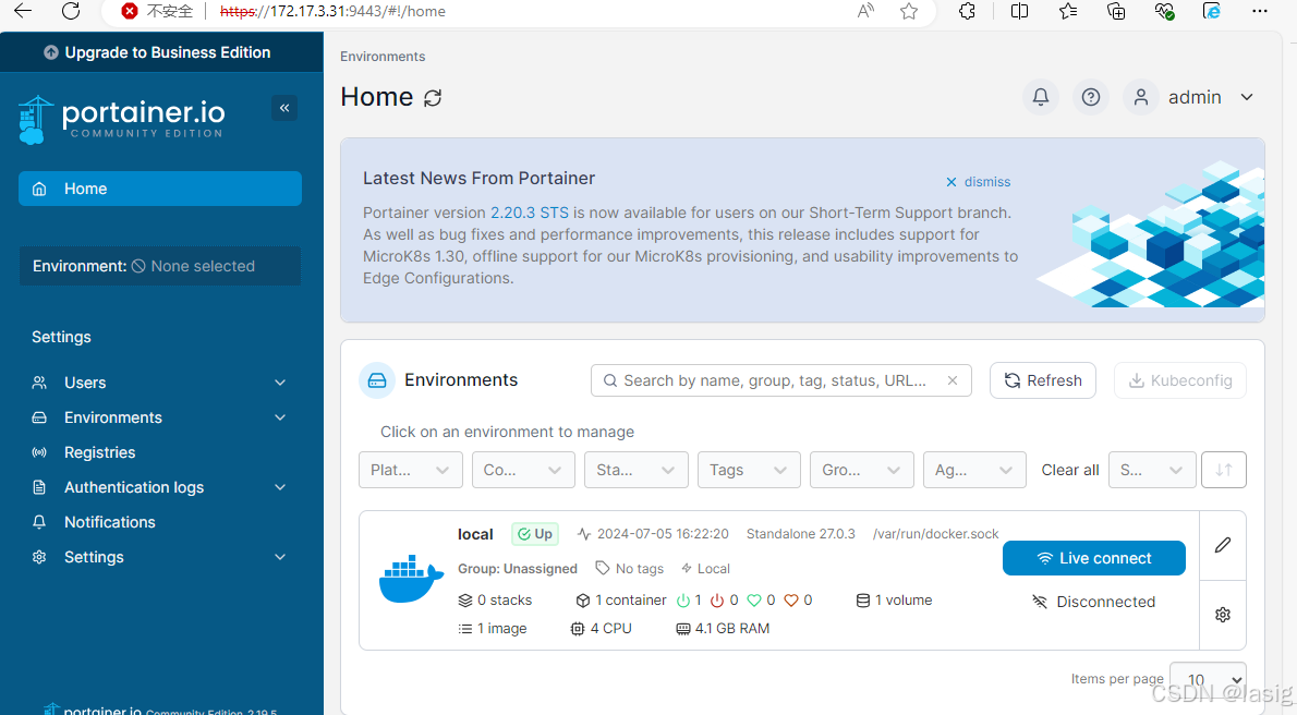 Ubuntu 24 安装Docker和portainer_ubuntu24安装docker-CSDN博客