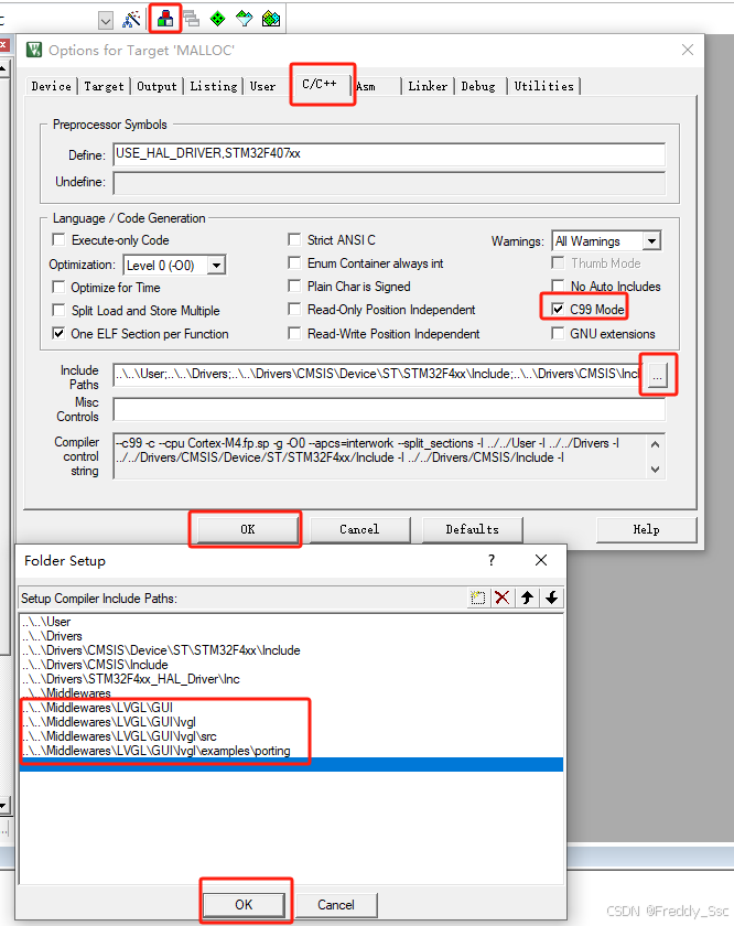 STM32F407ZG移植LVGL（附源码）_stm32f407移植lvgl-CSDN博客