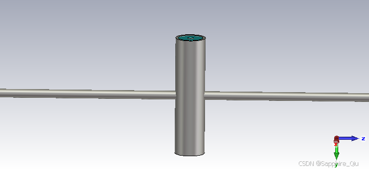 CST仿真实例——同轴馈电的偶极子天线_cst同轴馈电-CSDN博客